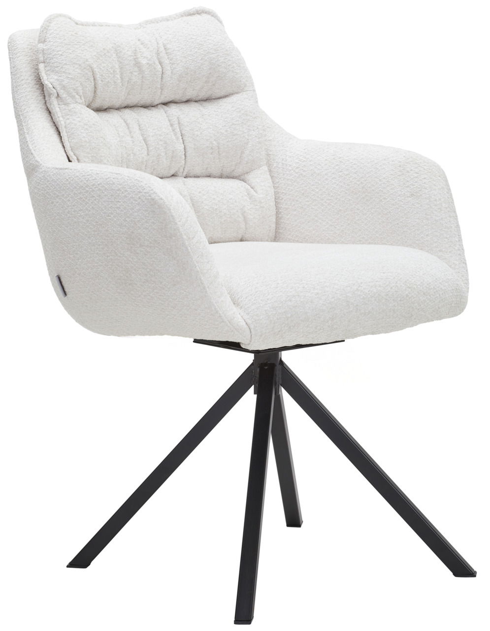 Linea Natura Armlehnstuhl COMO | beige | schwarz | 1374257